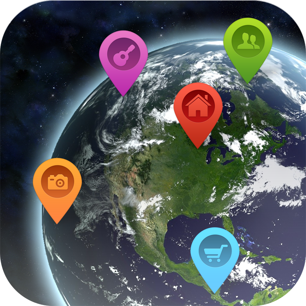Cool Locations On Google Maps iPhone iOS App 